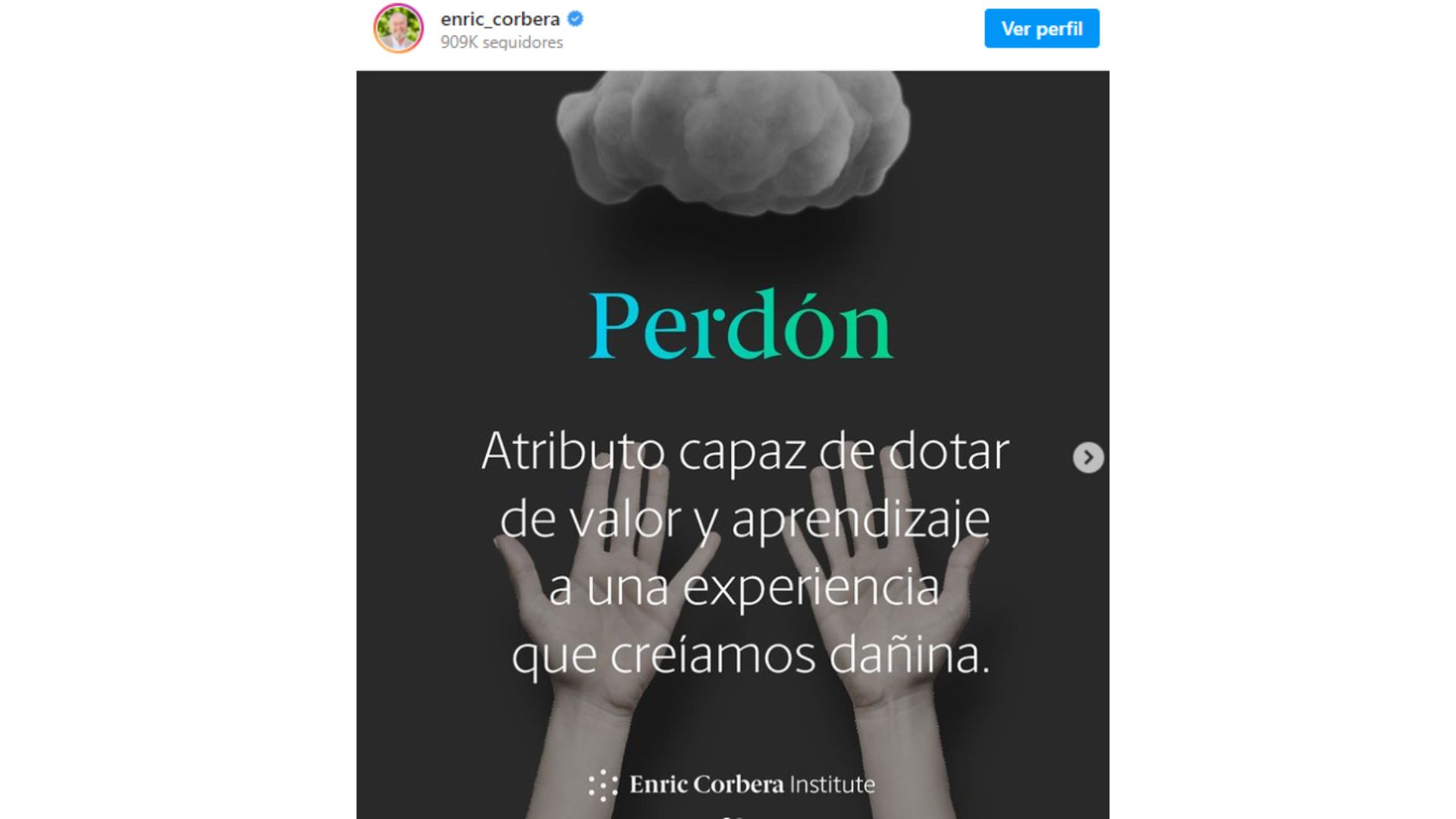 El poder del perdón es el amor en acción - Enric Corbera Institute
